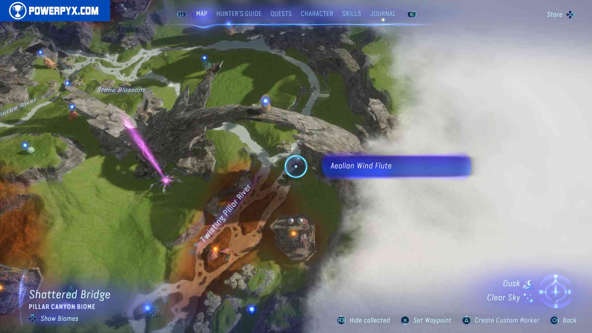 Avatar Frontiers of Pandora All Aeolian Wind Flute Locations