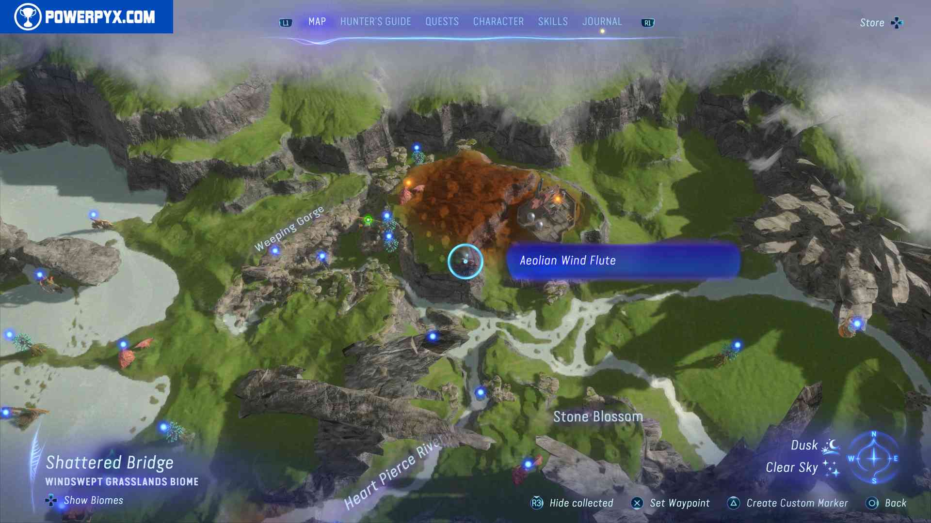 Avatar Frontiers of Pandora All Aeolian Wind Flute Locations