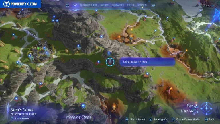 Avatar Frontiers of Pandora All Bladewing Moth Trail Locations