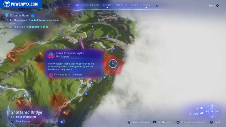 Avatar Frontiers of Pandora All Outpost Locations