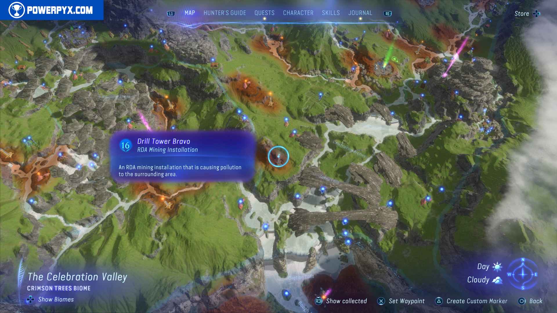 Avatar Frontiers of Pandora All RDA Installations Locations