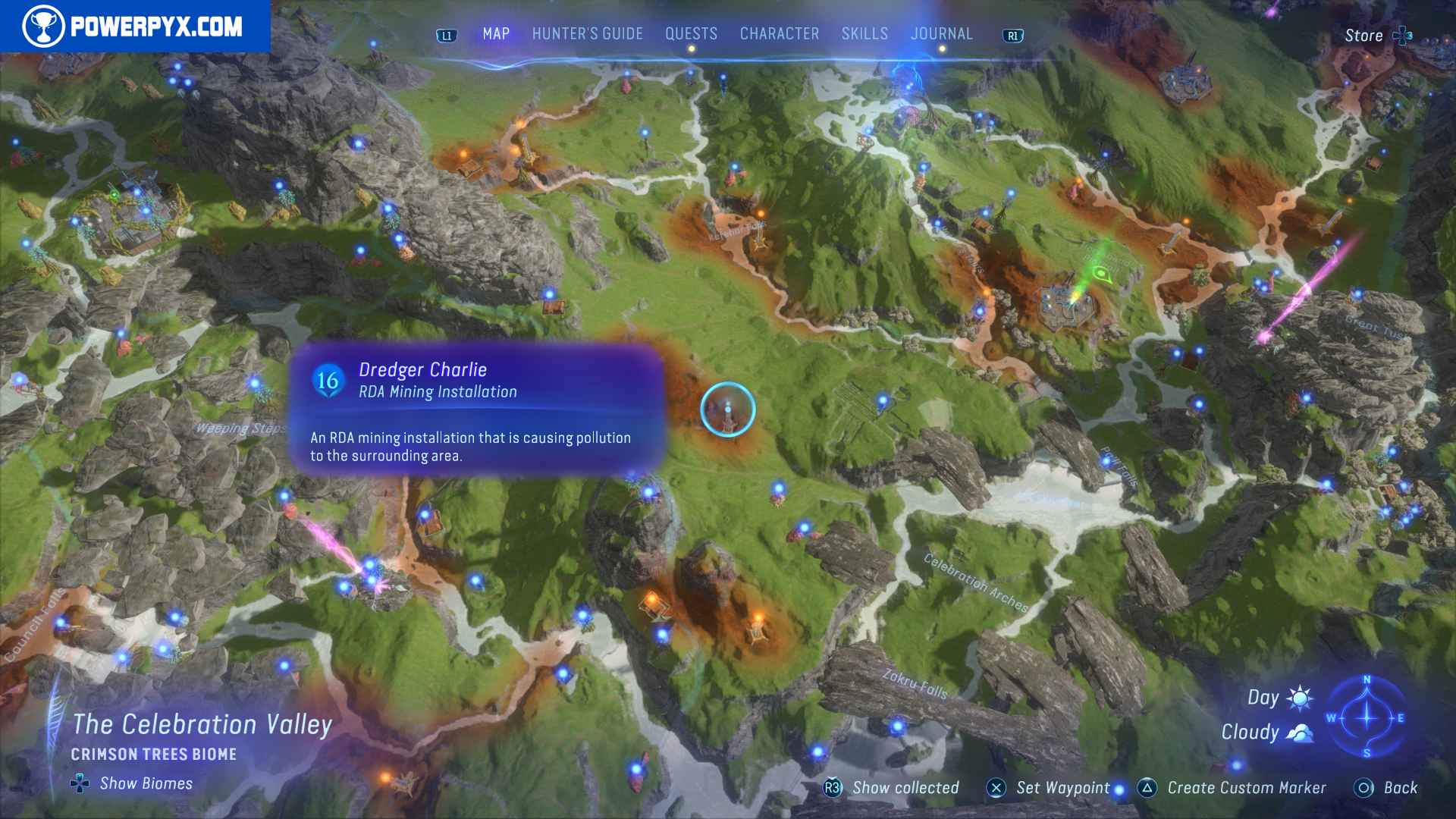 Avatar Frontiers of Pandora All RDA Installations Locations