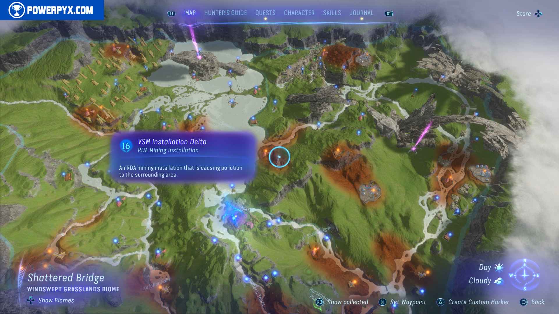 Avatar Frontiers of Pandora All RDA Installations Locations