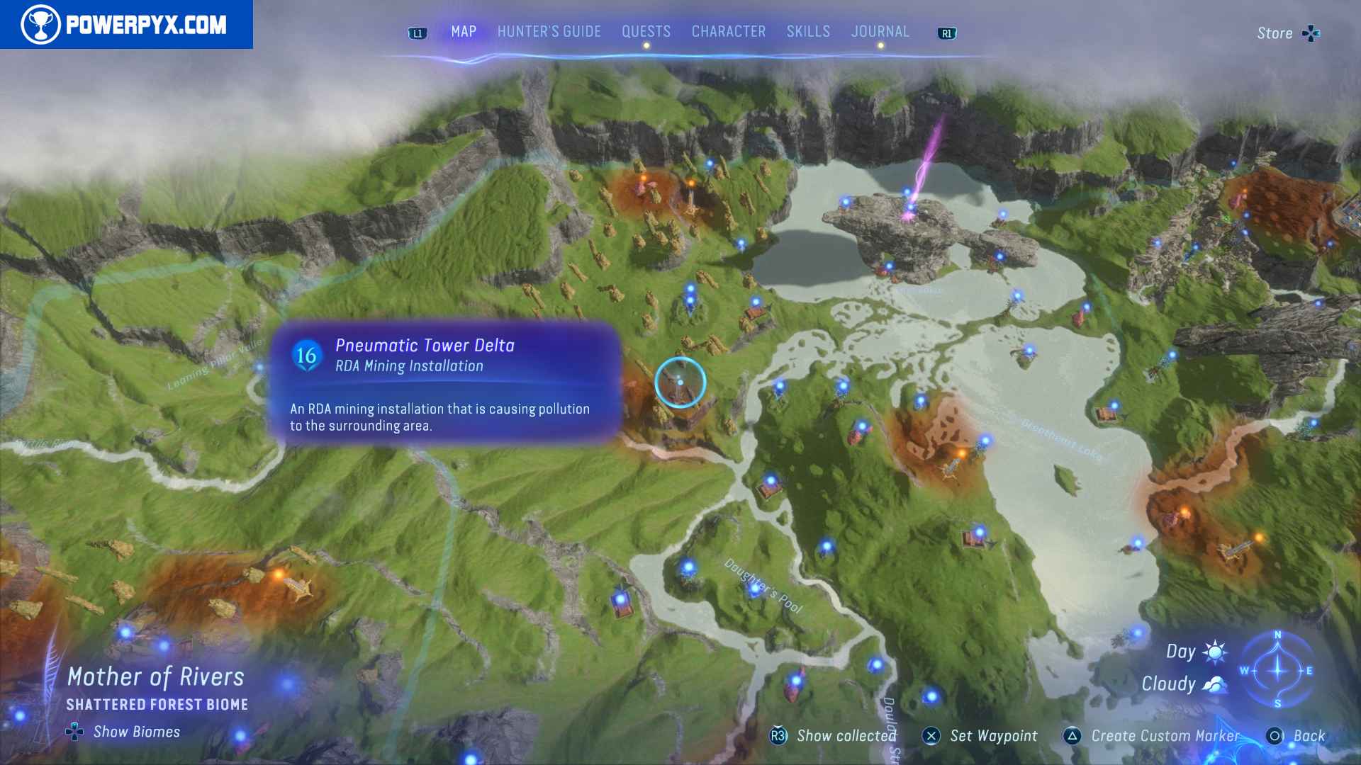 Avatar Frontiers of Pandora All RDA Installations Locations