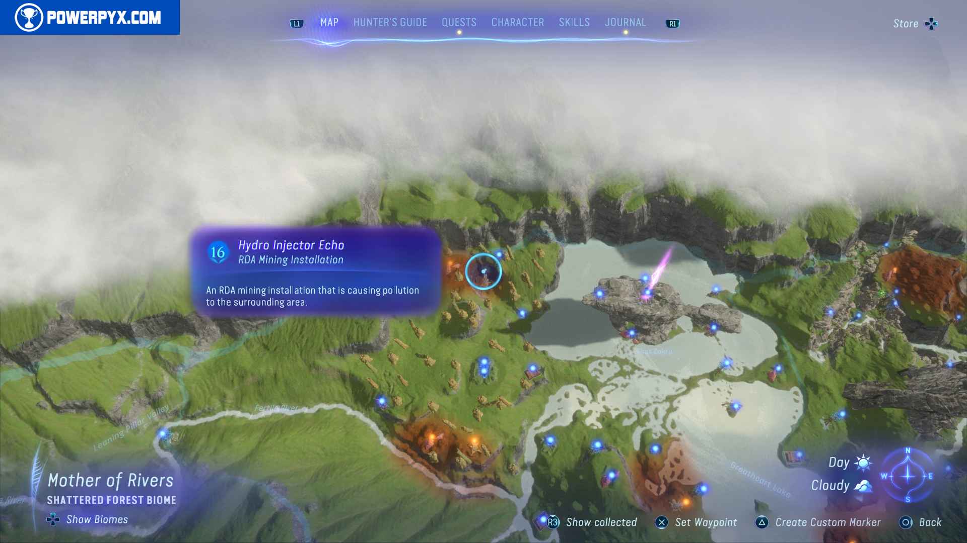 Avatar Frontiers of Pandora All RDA Installations Locations