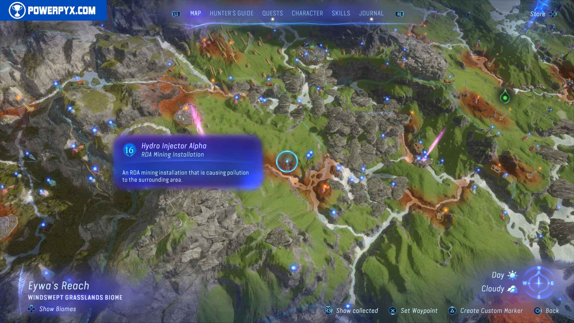 Avatar Frontiers of Pandora All RDA Installations Locations