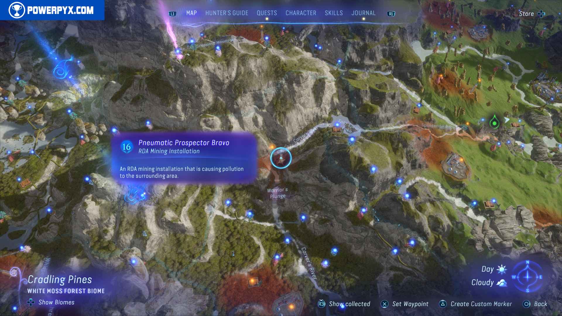 Avatar Frontiers of Pandora All RDA Installations Locations