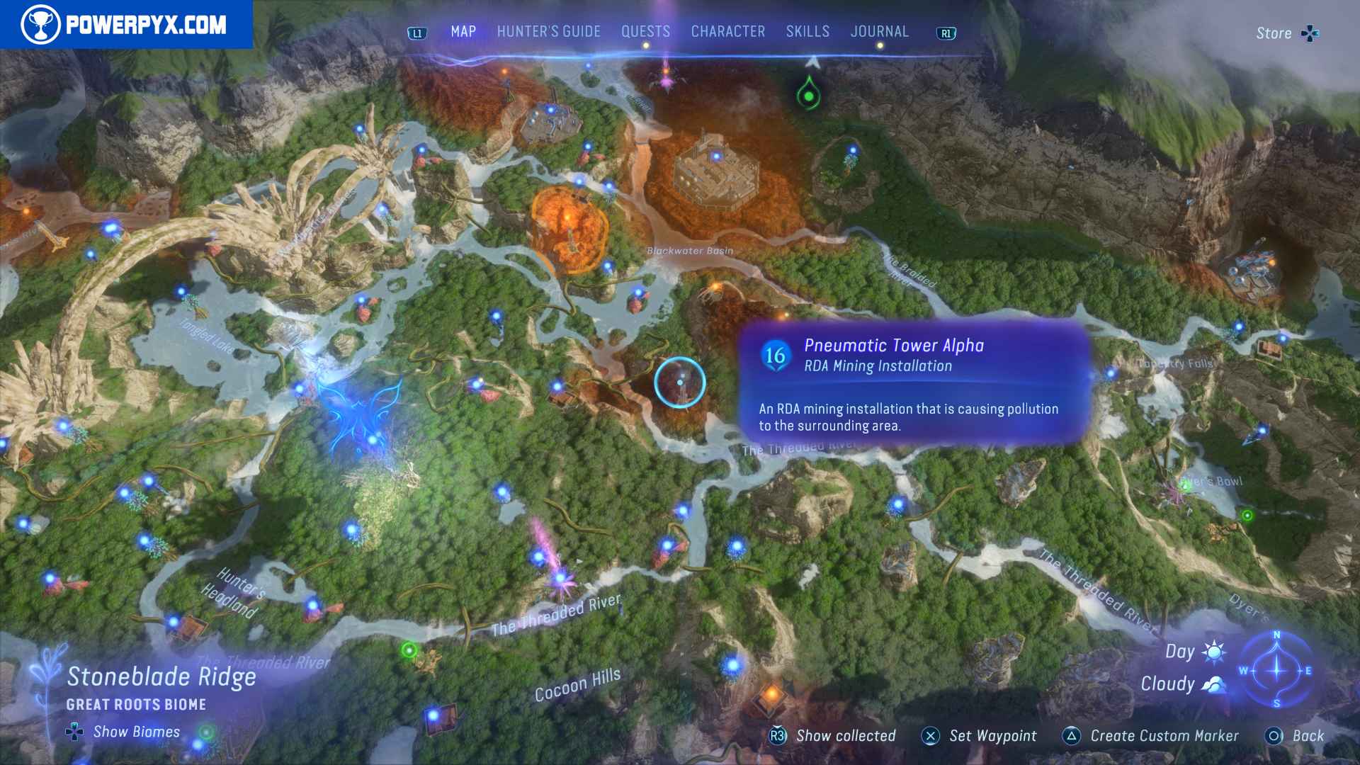 Avatar Frontiers of Pandora All RDA Installations Locations