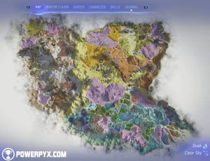 Avatar Frontiers of Pandora Full World Map