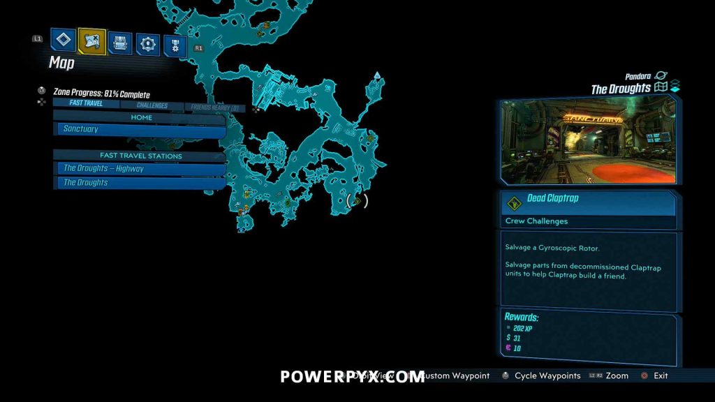 Borderlands 3 All Dead Claptrap Locations