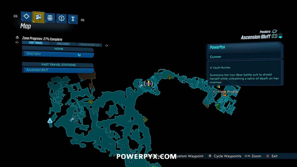 Borderlands 3 - Pandora All Named Locations