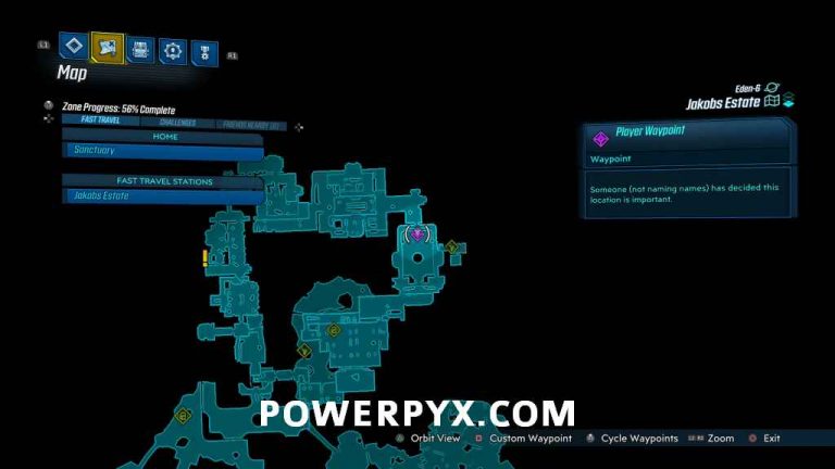 Borderlands 3 - Eden-6 All Named Locations