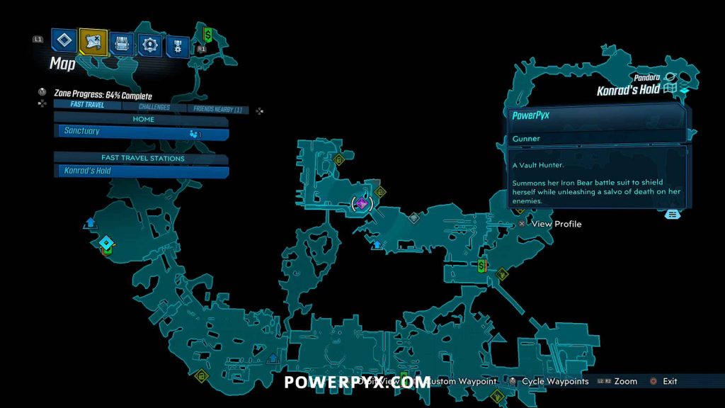 Borderlands 3 - Pandora All Named Locations