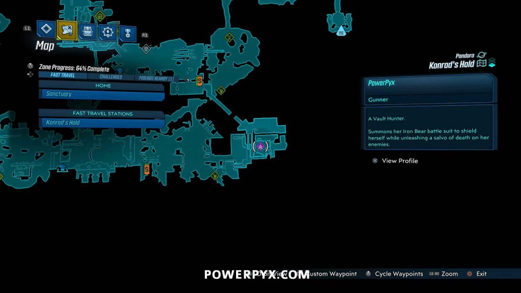 Borderlands 3 - Pandora All Named Locations