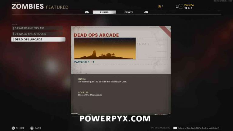 Call of Duty Black Ops Cold War How to access Dead Ops Arcade