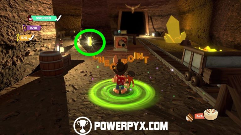 Clive 'N' Wrench The Chimp, the Bag, and the Bunny Collectible Locations