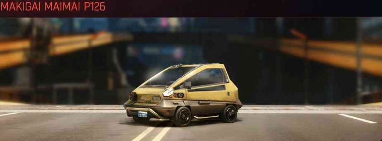 Cyberpunk 2077 All Vehicles List