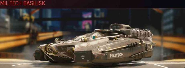 Cyberpunk 2077 All Vehicles List