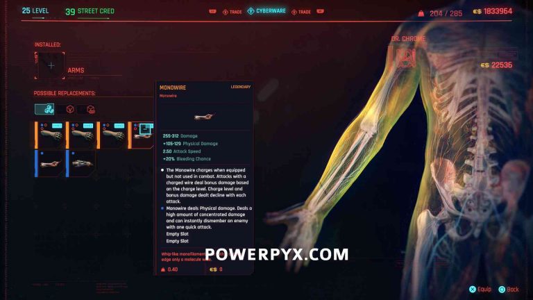 Cyberpunk 2077 Legendaries Guide (Legendary Weapons & Armor)