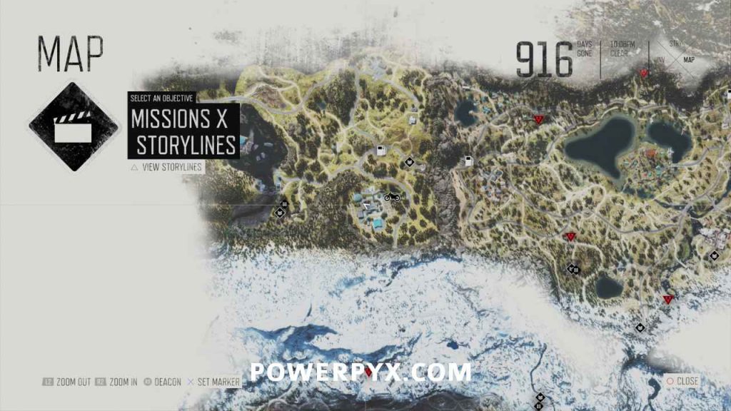 Days Gone All Character Collectible Locations