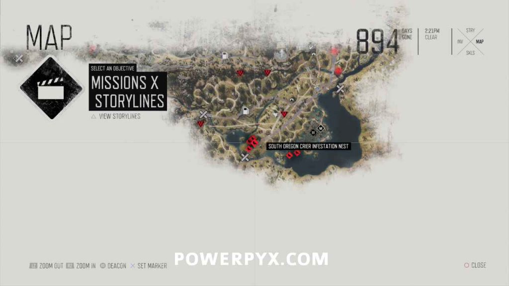 Days Gone All Infestations & Nest Locations