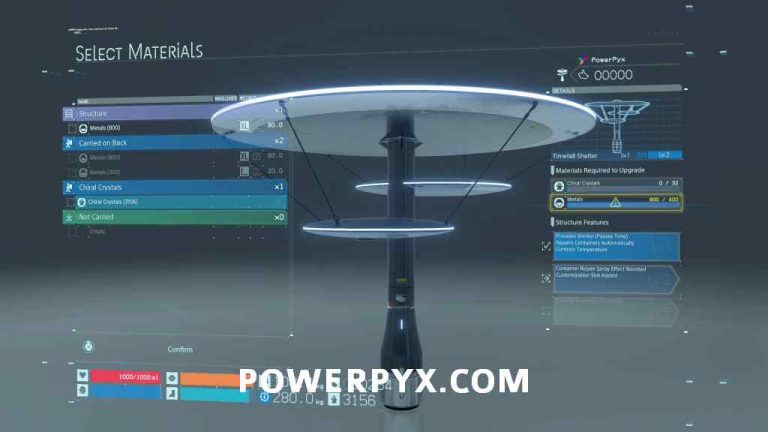 Death Stranding All Buildable Structures & Upgrade Cost