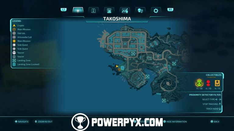 Destroy All Humans 2 Reprobed - Takoshima Collectibles Locations