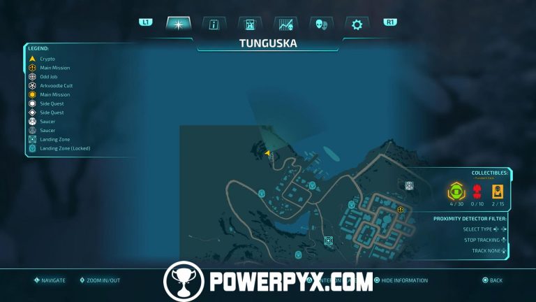 Destroy All Humans 2 Reprobed - Tunguska Collectibles Locations