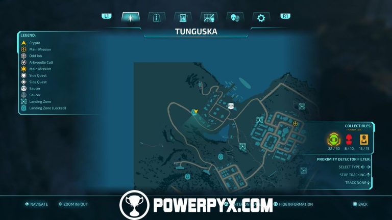Destroy All Humans 2 Reprobed - Tunguska Collectibles Locations