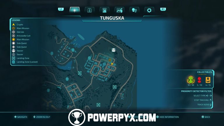 Destroy All Humans 2 Reprobed - Tunguska Collectibles Locations