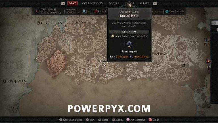 Diablo 4 Dry Steppes All Side Dungeon Locations