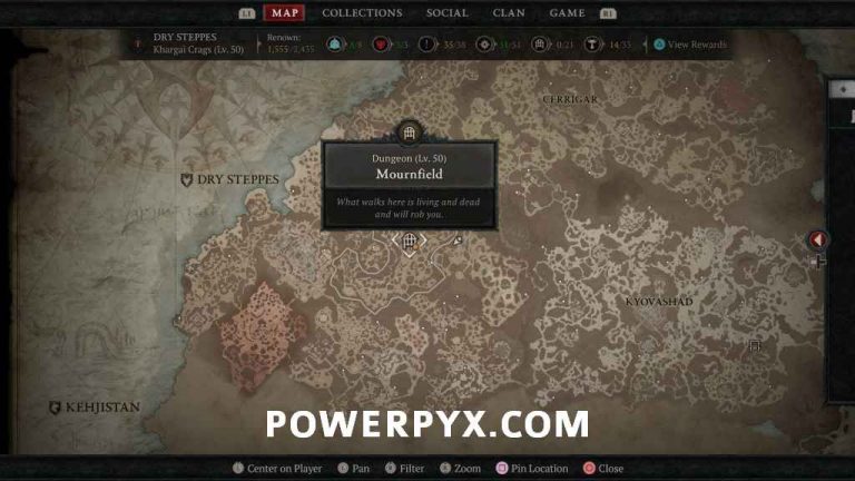 Diablo 4 Dry Steppes All Side Dungeon Locations