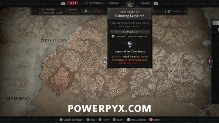 Diablo 4 Dry Steppes All Side Dungeon Locations