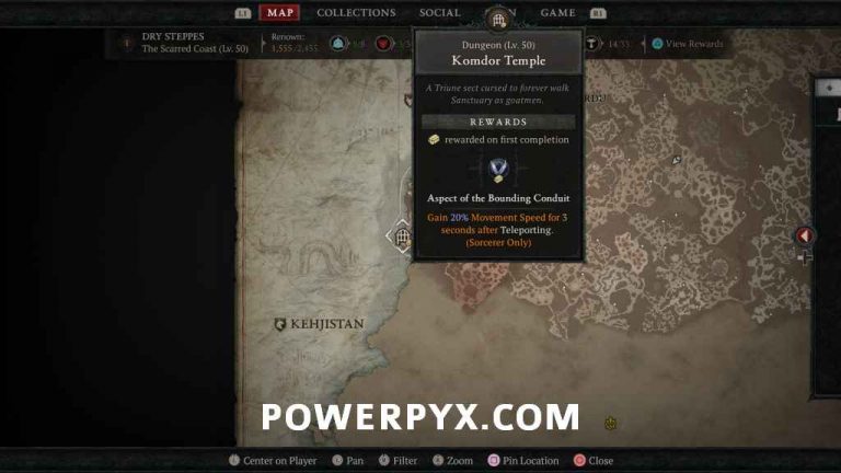 Diablo 4 Dry Steppes All Side Dungeon Locations