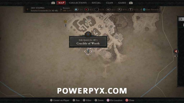 Diablo 4 Dry Steppes All Side Quest Locations
