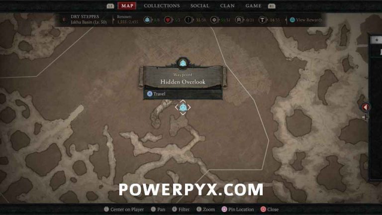 Diablo 4 Dry Steppes All Waypoint Locations