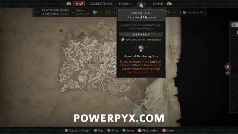 Diablo 4 All Codex of Power Aspect Locations