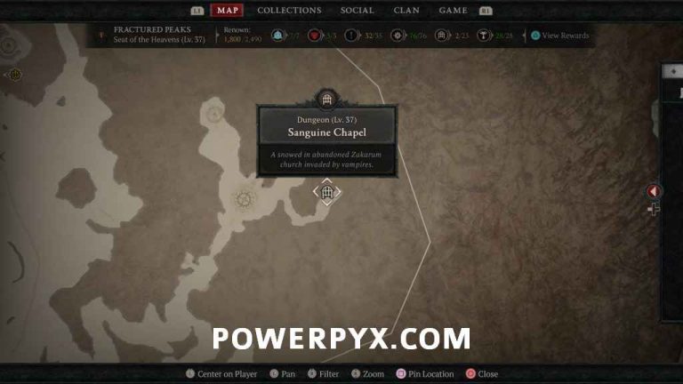 Diablo 4 Fractured Peaks All Side Dungeon Locations