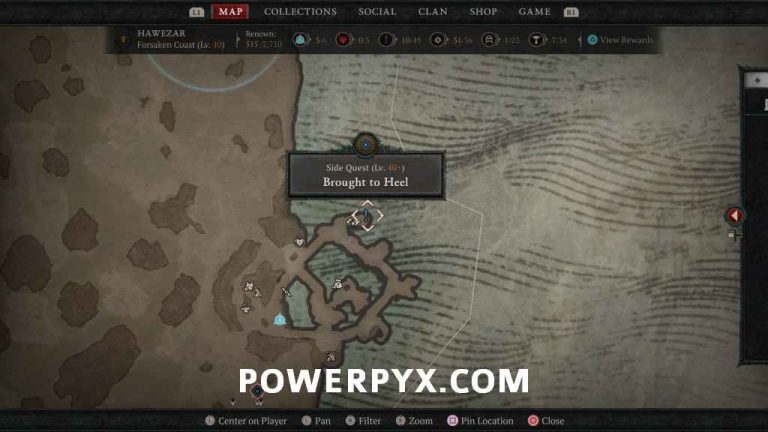 Diablo 4 Hawezar All Side Quest Locations