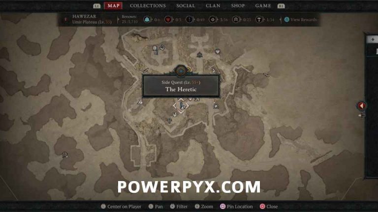Diablo 4 Hawezar All Side Quest Locations