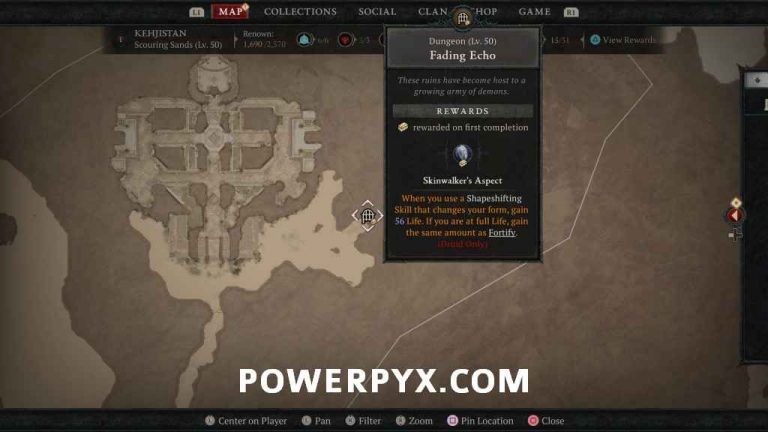 Diablo 4 Kehjistan All Side Dungeon Locations