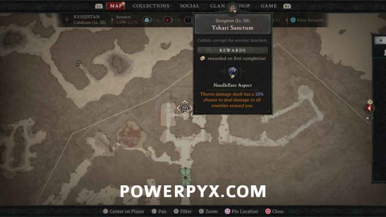 Diablo 4 Kehjistan All Side Dungeon Locations