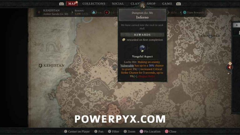 Diablo 4 Kehjistan All Side Dungeon Locations