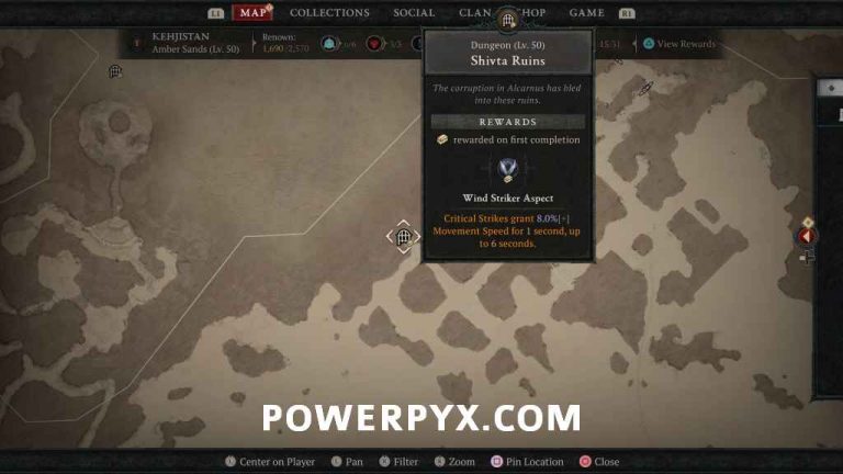 Diablo 4 Kehjistan All Side Dungeon Locations