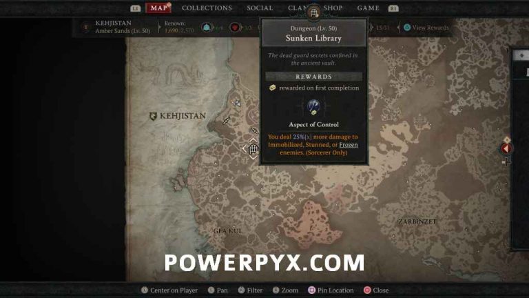 Diablo 4 Kehjistan All Side Dungeon Locations