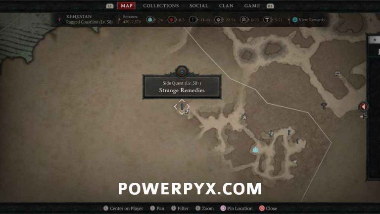 Diablo 4 Kehjistan All Side Quest Locations