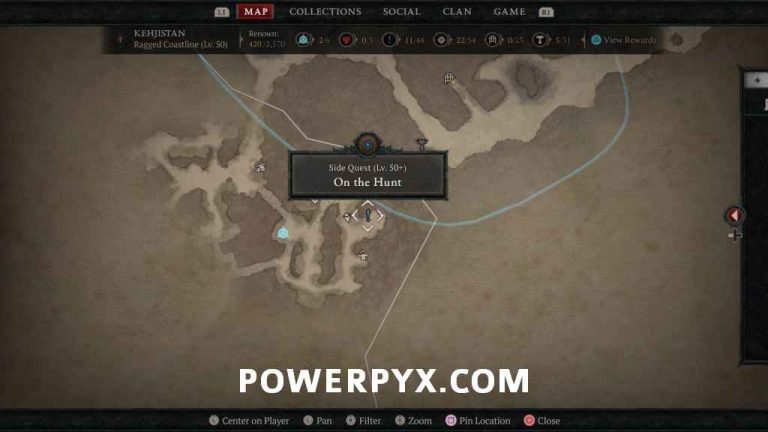 Diablo 4 Kehjistan All Side Quest Locations