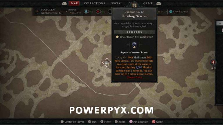 Diablo 4 Scosglen All Side Dungeon Locations