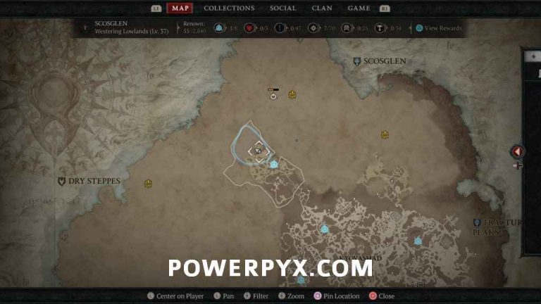 Diablo 4 Scosglen All Side Quest Locations