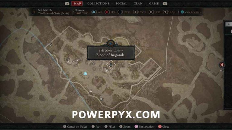 Diablo 4 Scosglen All Side Quest Locations